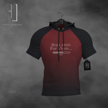 Second Life Marketplace - [HU] Eddie Hoodie_Red&Black_Gianni_bag